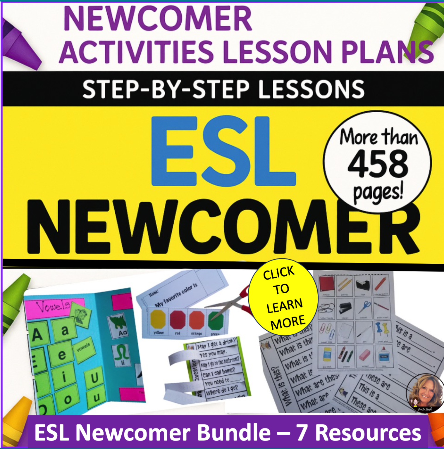 ESL Newcomer Activities – ESL Vocabulary - Fun to Teach