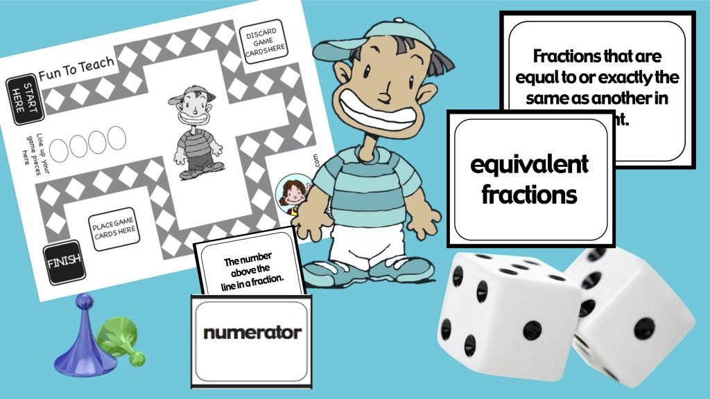 Fraction Vocabulary Games - Fun to Teach
