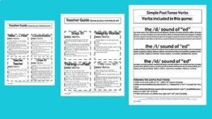 Past Tense Verb Games – Regular, Irregular and Past Participle - Fun to ...