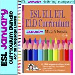 Get organized with the ESL Year-long Curriculum Bundle - Fun to Teach