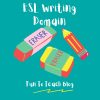 ESL Writing Domain - Fun to Teach
