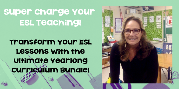 Your ESL Yearlong Curriculum Bundle is Here! - Fun to Teach