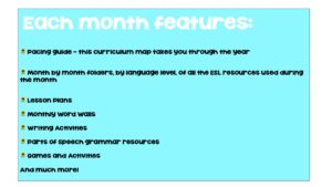 Your ESL Yearlong Curriculum Bundle is Here! - Fun to Teach