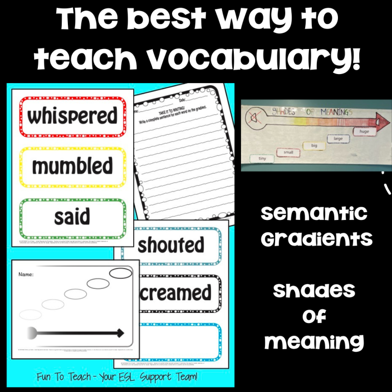 Teaching Comparison - Fun to Teach