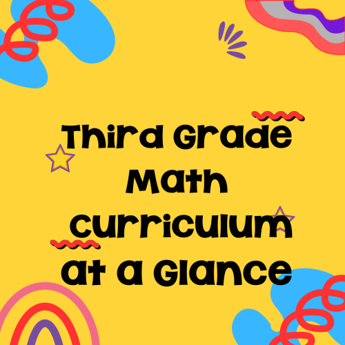 Third Grade Math Curriculum - Fun to Teach