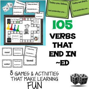 Past Tense Verbs: A Fun Guide for Elementary Teachers - Fun to Teach