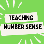 Teaching Number Sense - Fun to Teach
