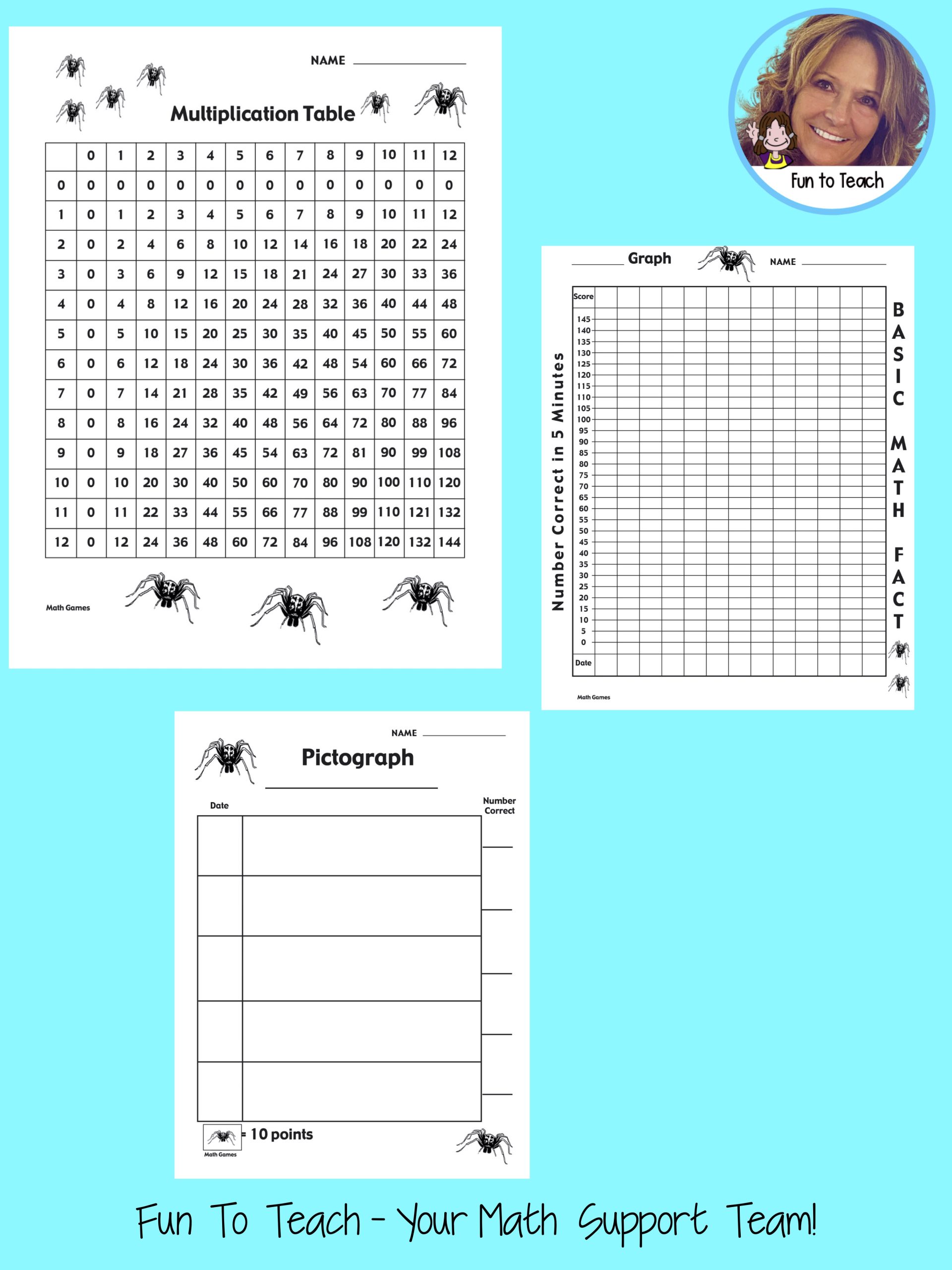 Math Spooky Fun Halloween Activities - Fun to Teach